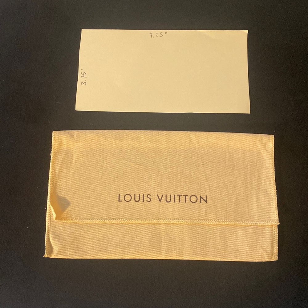 Authentic Louis Vuitton Envelope/Dust Bag - Gem
